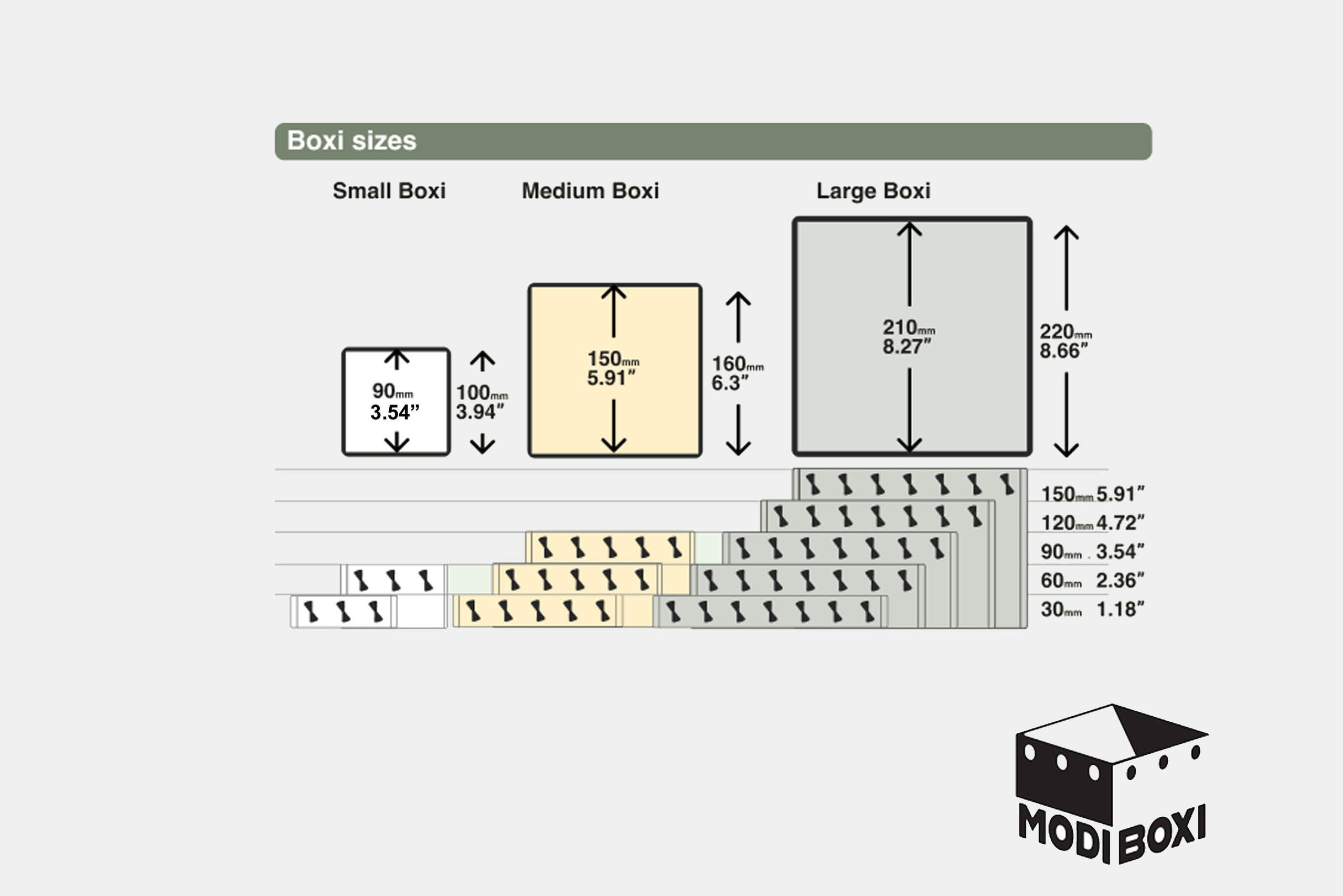Modi Boxi - Choose Your Boxes | JACT Prints 3D Printing