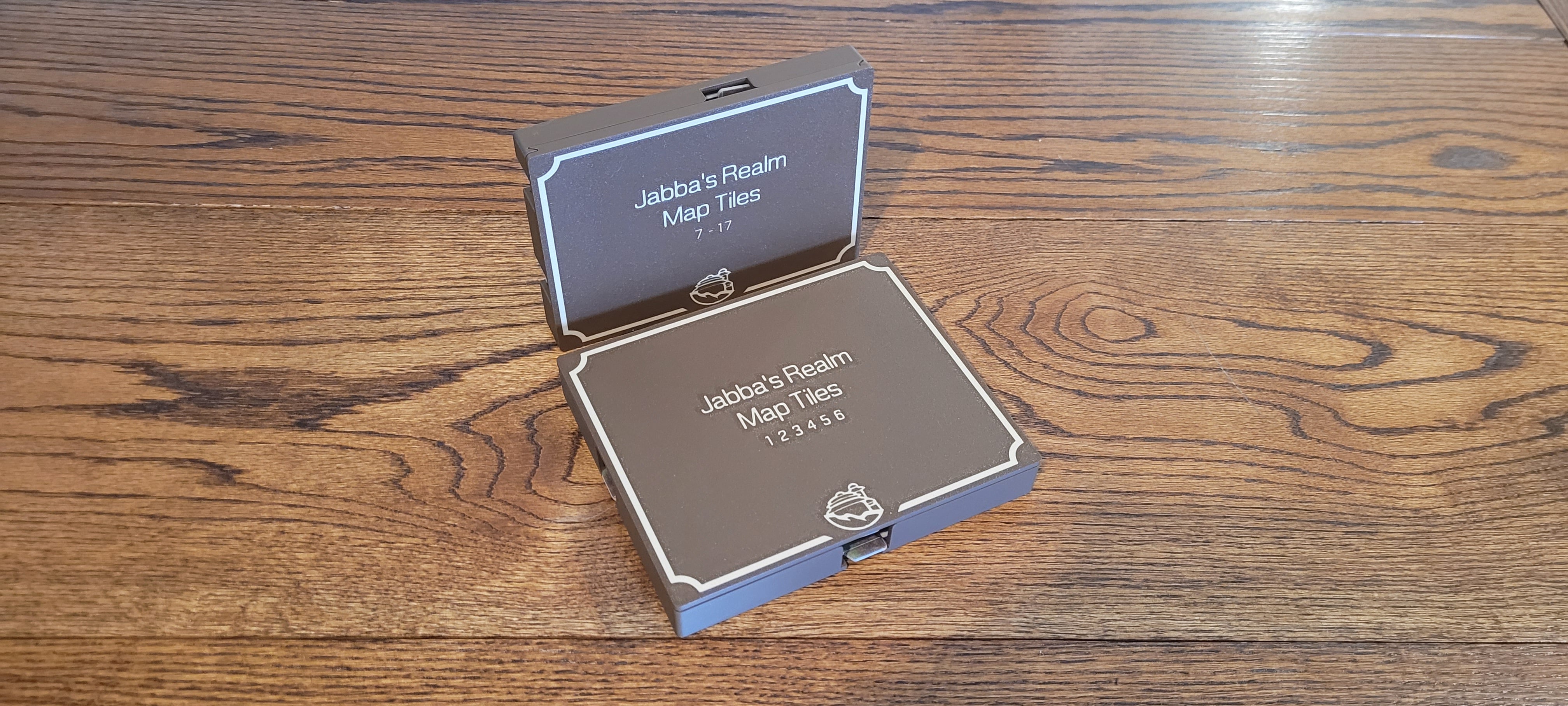Jabba's Realm Map Tile Storage Boxes | JACT Prints 3D Printing