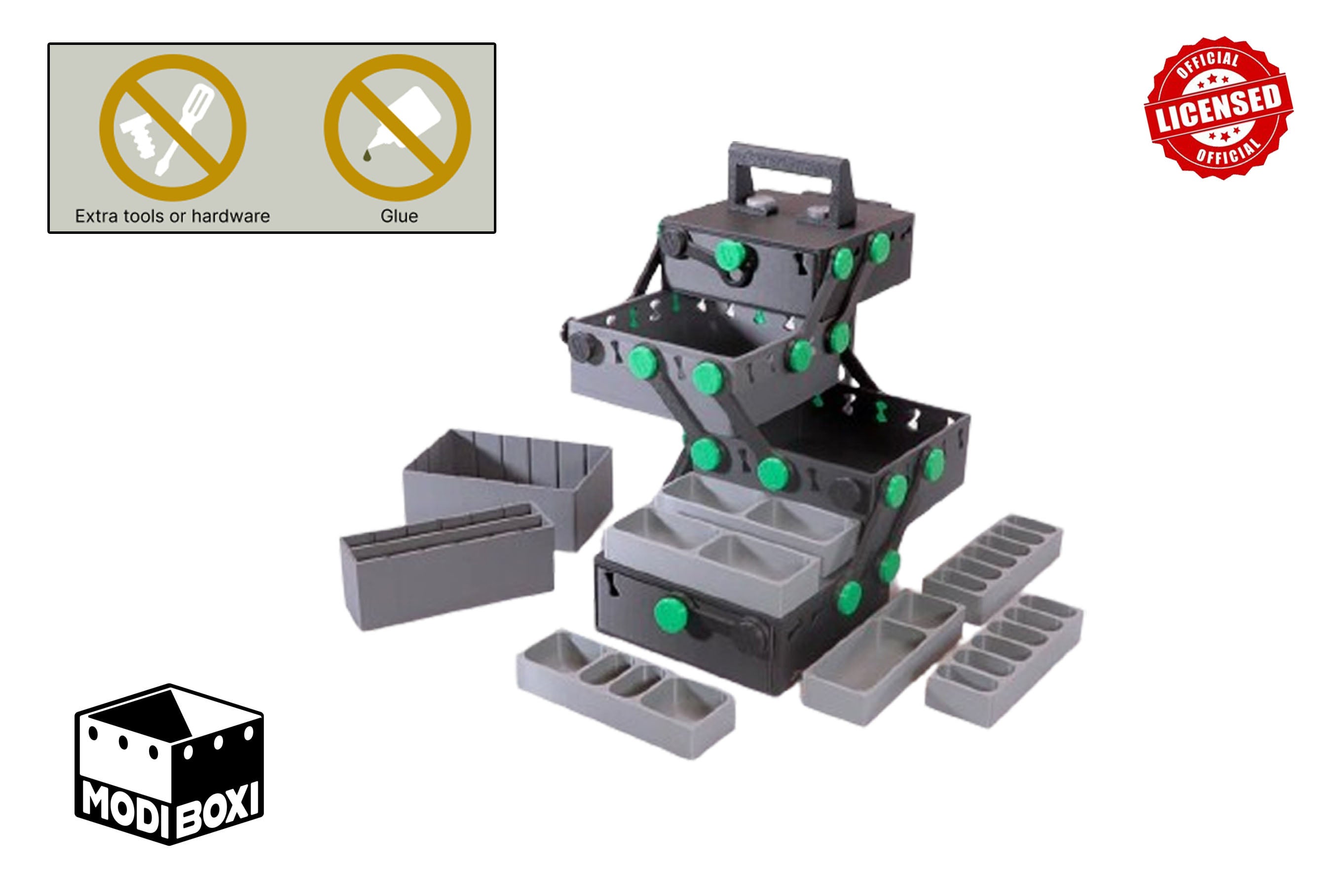 Medium Modi Boxi - Choose Your Inserts | JACT Prints 3D Printing