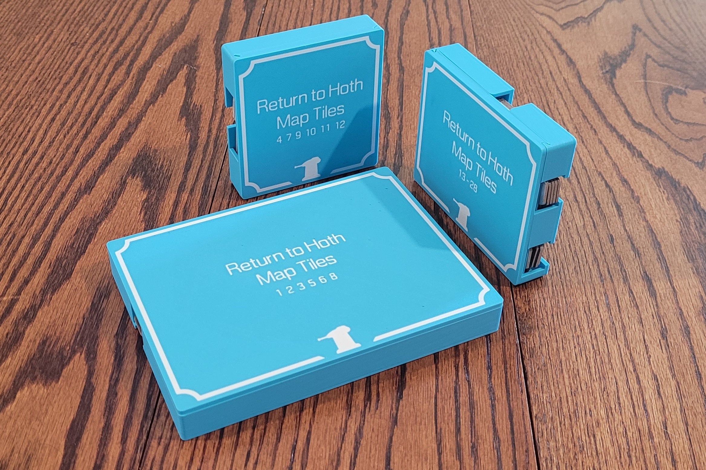 Return to Hoth Map Tile Storage Boxes | JACT Prints 3D Printing