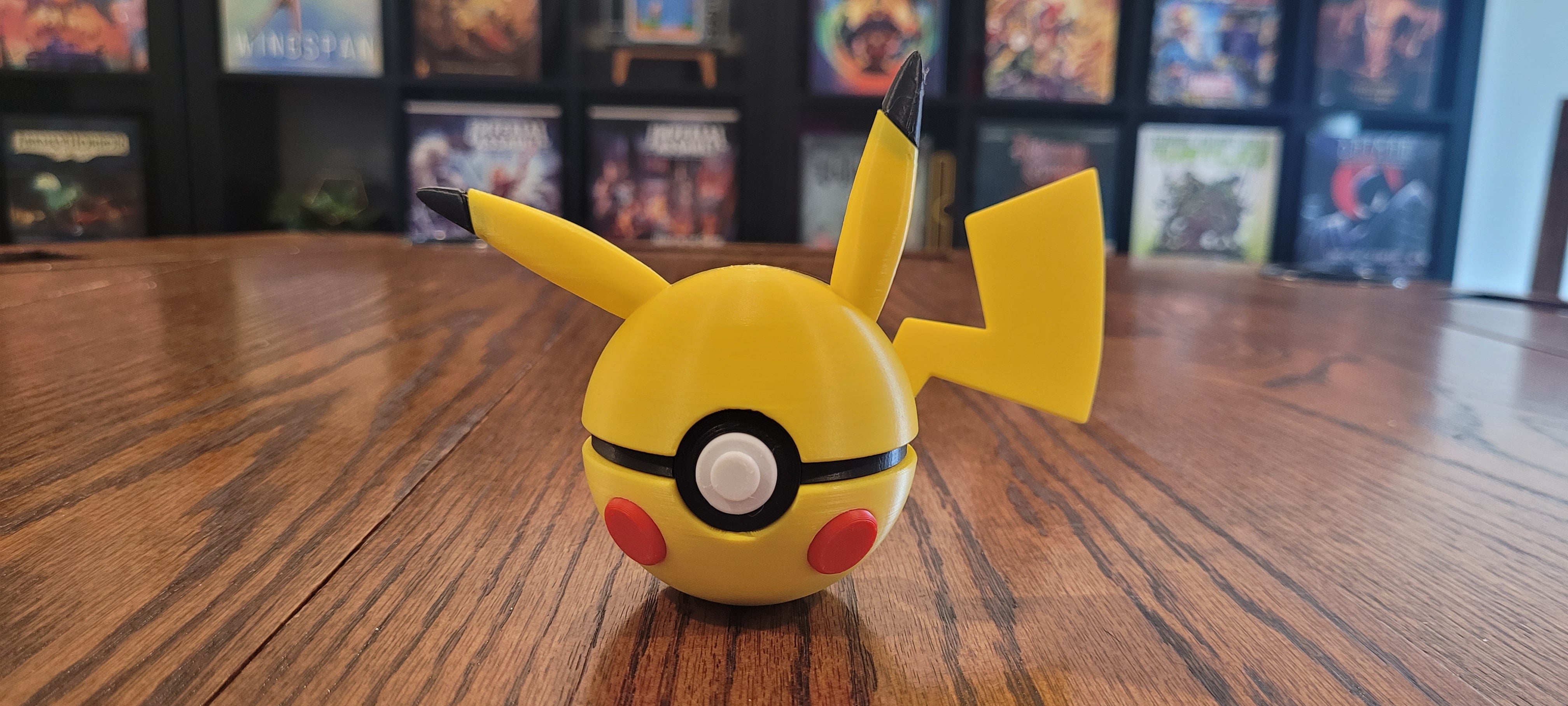 0025 Pikachu Monster Ball | JACT Prints 3D Printing