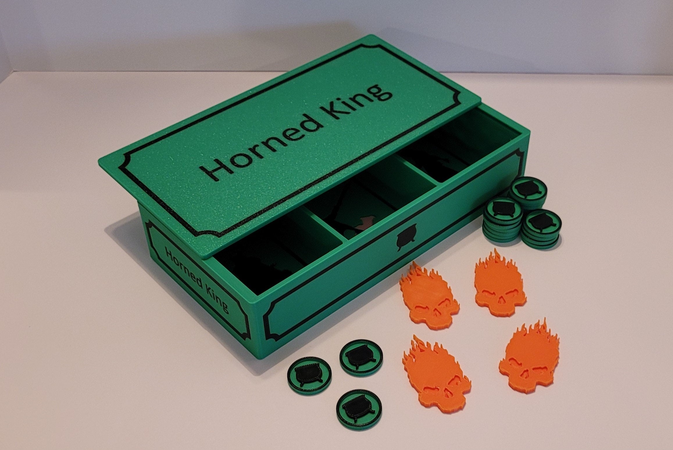 Horned King Character Box | JACT Prints 3D Printing