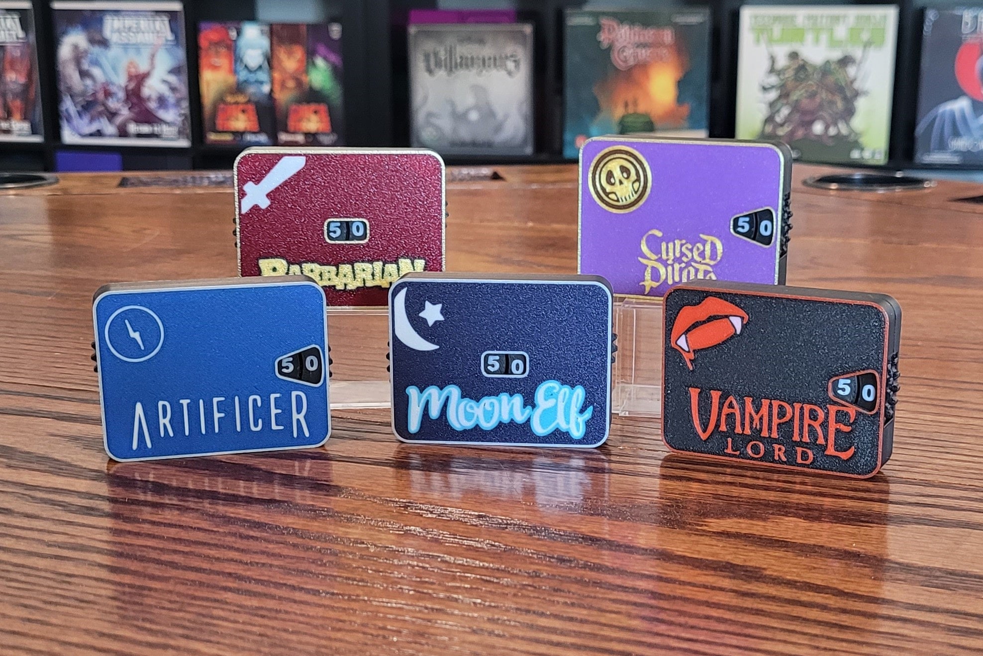 Dice Throne Counter X Dial | Health Counter | JACT Prints 3D Printing
